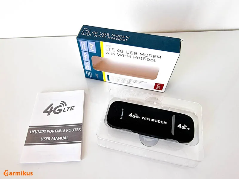 Mini ruteris 4G/3G LTE USB WiFi